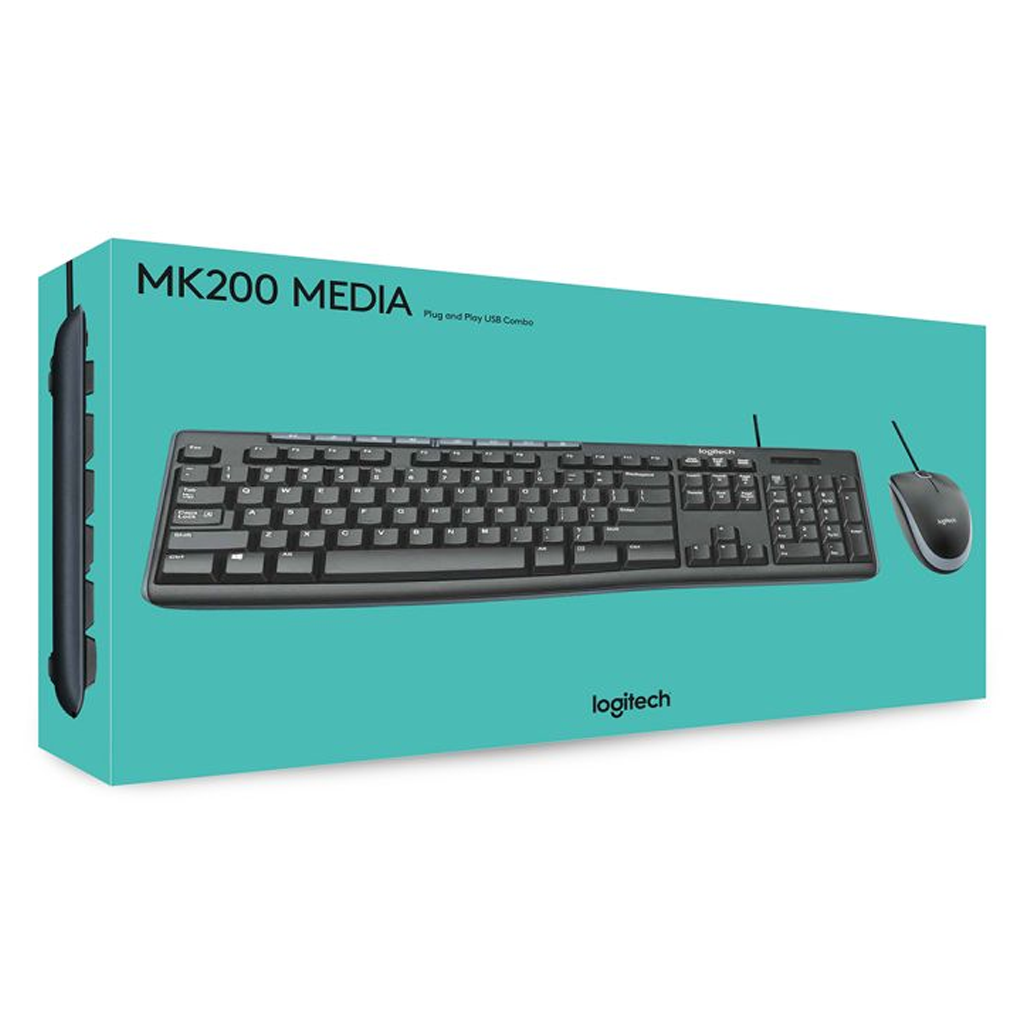 Logitech MK200 USB Keyboard and Mouse - Super Technologies Limited