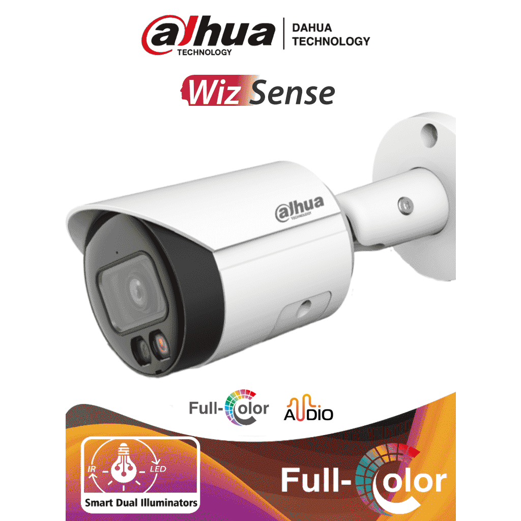Dahua 5MP Smart Full Colour 100ft / Audio Network Camera - Super ...