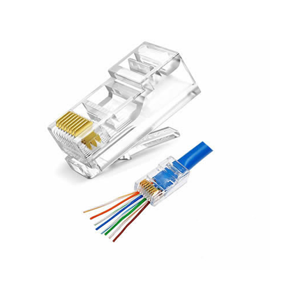 Dahua CAT6 RJ45 Connector 100pcs DH-PFM976-631 - Super Technologies Limited