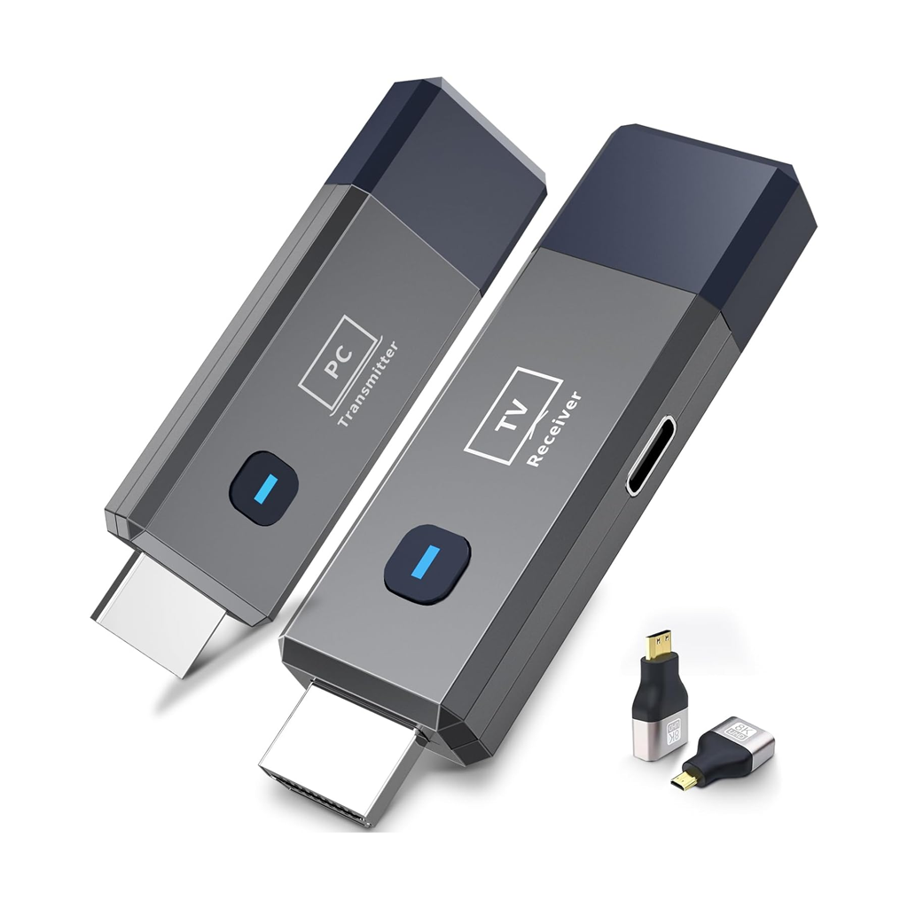 Wireless HDMI Transmitter and Receiver 165ft/50m 4K Decode Input 1080P ...