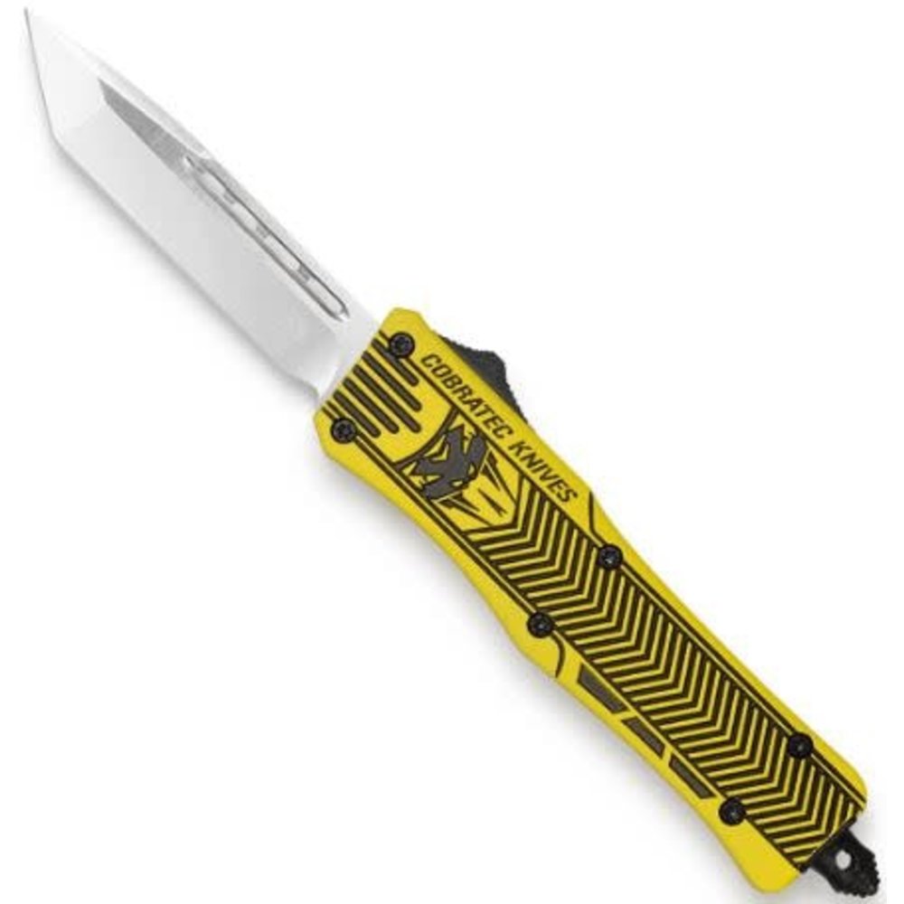 CobraTec Knives SYGBCTK-1STNS SMALL YELLOW GRAPHITE BLACK CTK-1 TANTO ...