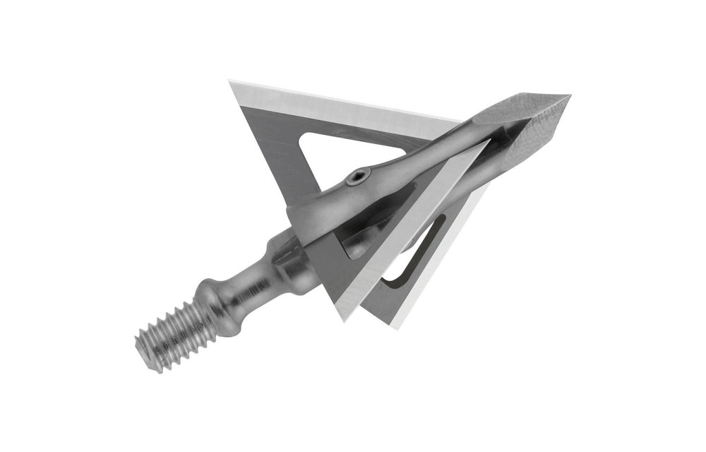 FeraDyne Outdoors Muzzy Trocar CrossBow 125 Grain 3 Blade with Offset ...