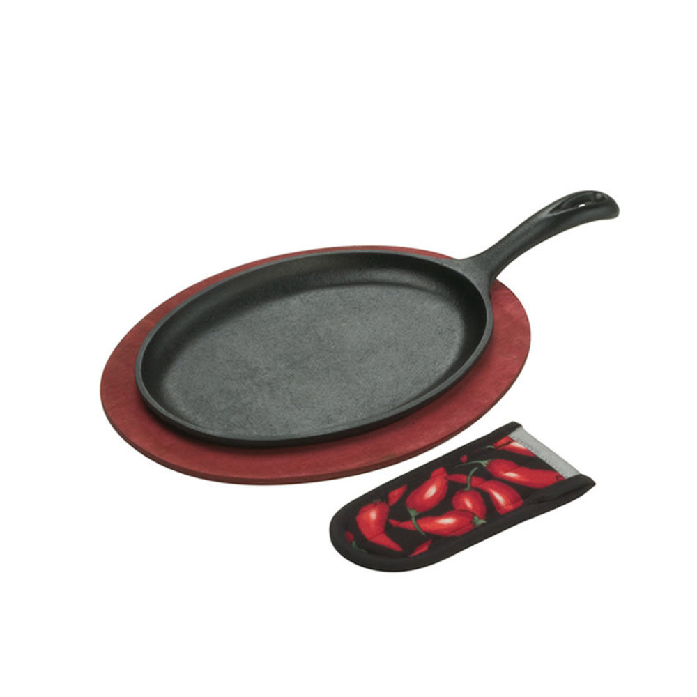Cast Iron Fajita Set - Black Sheep Sporting Goods