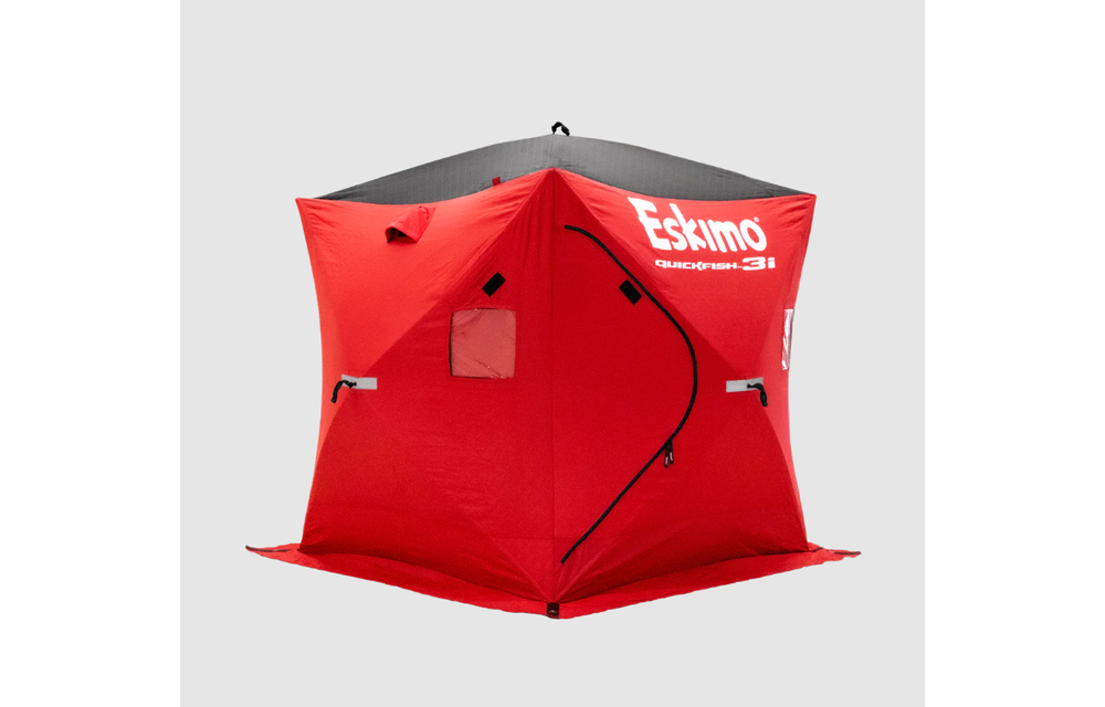 POP-UP PORTABLE ICE SHELTERS Quickfish 3 insulated - Black Sheep ...