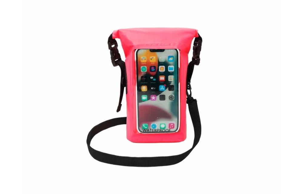 Waterproof Phone Dry Bag Neon Pink - Black Sheep Sporting Goods