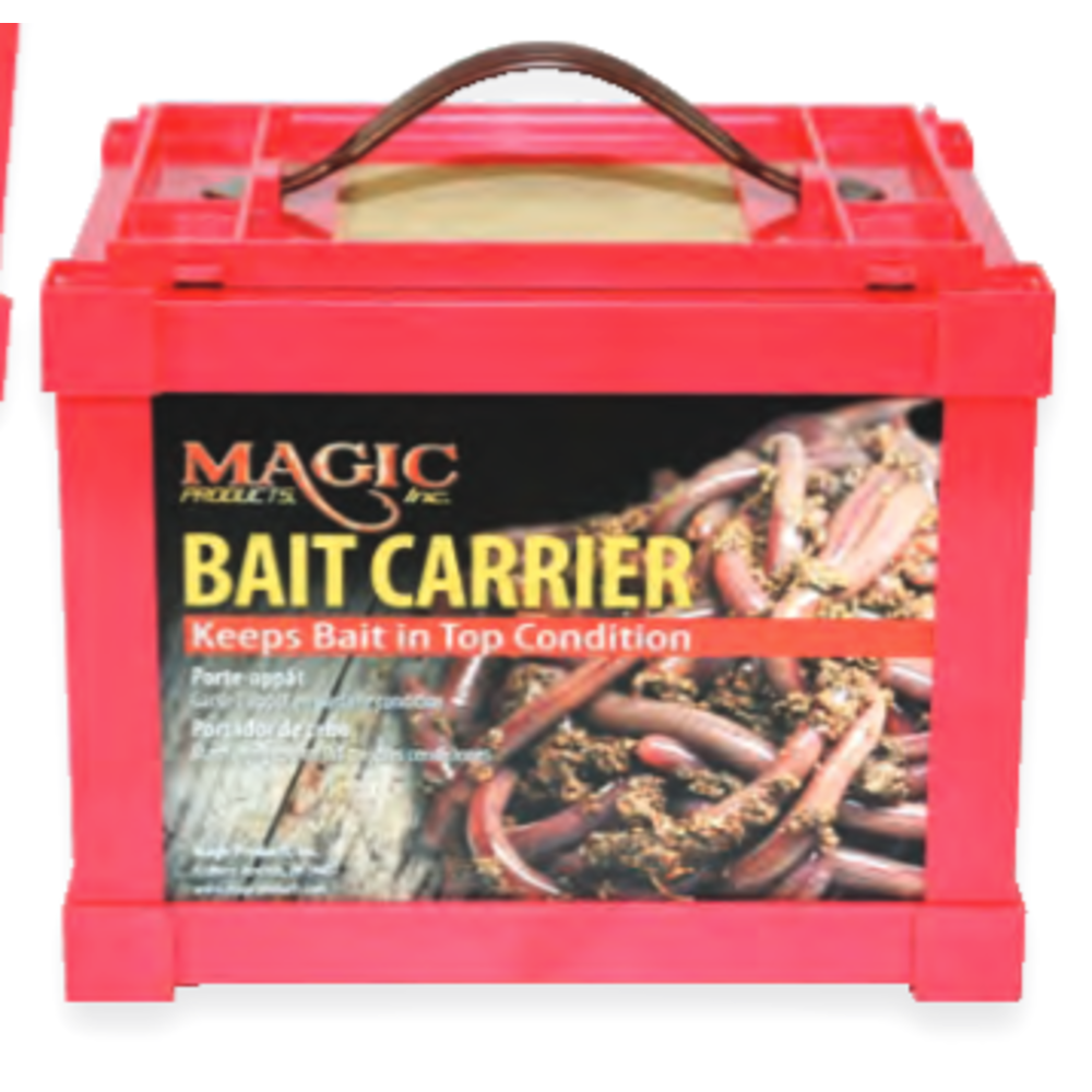 Magic Products Bait Carrier Small, 6"x8"x6.5" - Black Sheep Sporting Goods