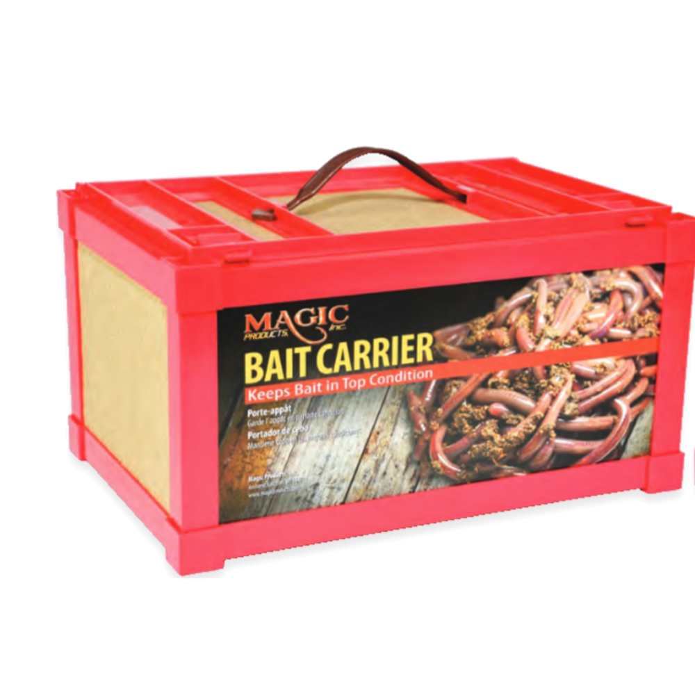 Magic Products Bait Carrier Large, 8"x12"x6.5" - Black Sheep Sporting Goods