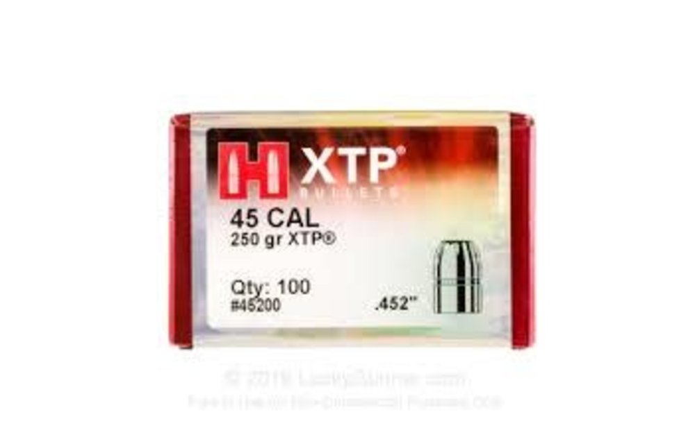 Hornady 45 CAL .452 250 GR XTP® - Black Sheep Sporting Goods