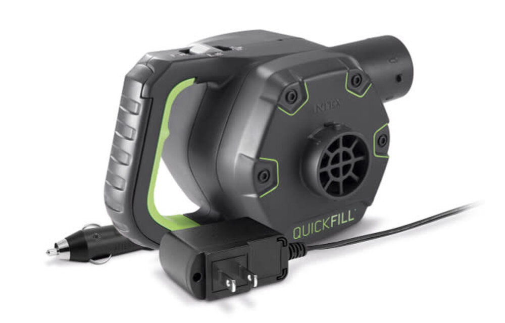 Intex 66641E 120 VOLT QUICKFILL RECHARGEABLE ELECTRIC PUMP, Age: adult ...