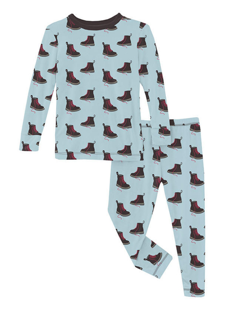 Kickee Pants Spring Sky Boots - Tiptoe Boutique