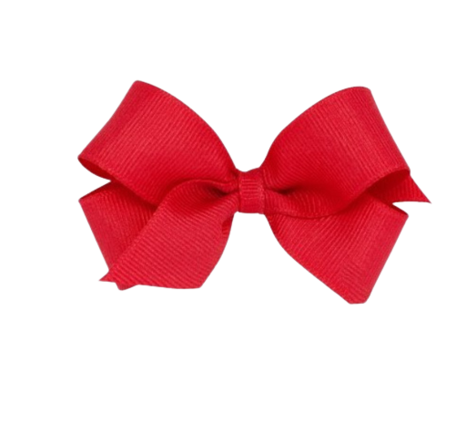 Wee Ones Mini Red Bow - Bibs and Kids Boutique