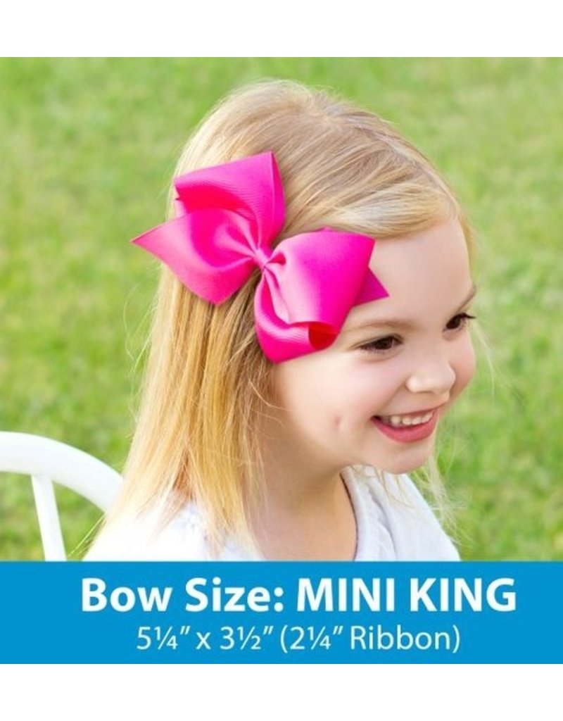 Wee Ones Mini King Delphinium Bow - Bibs and Kids Boutique