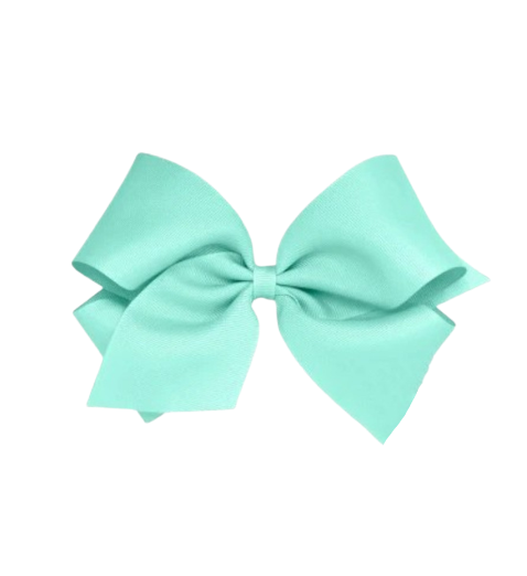 Wee Ones King New Aqua Bow - Bibs and Kids Boutique
