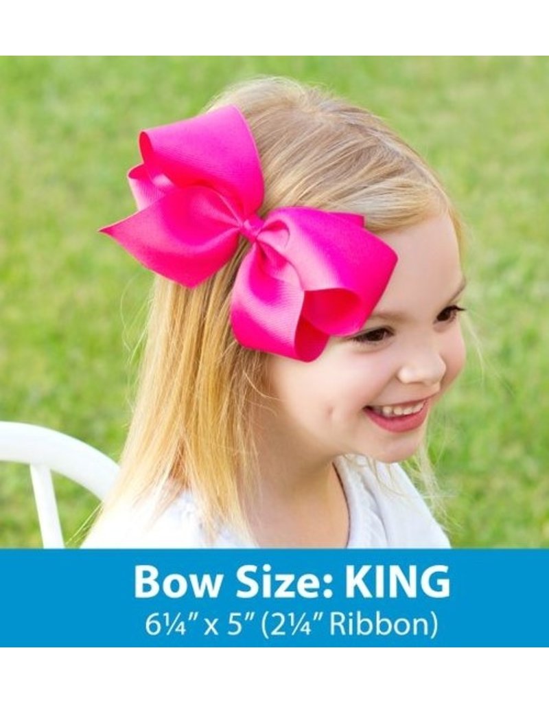 Wee Ones King New Aqua Bow - Bibs and Kids Boutique