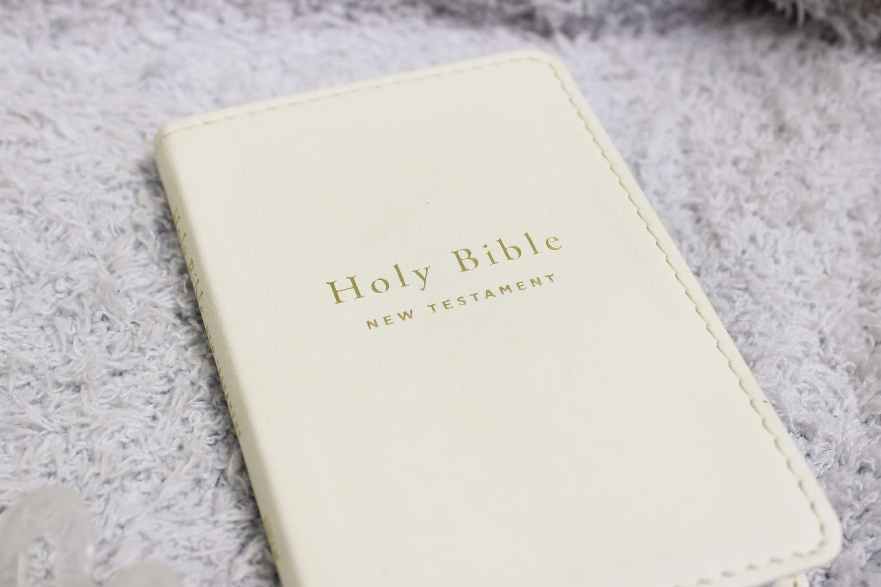 NIV Tiny Testament Bible - White - Bibs and Kids Boutique