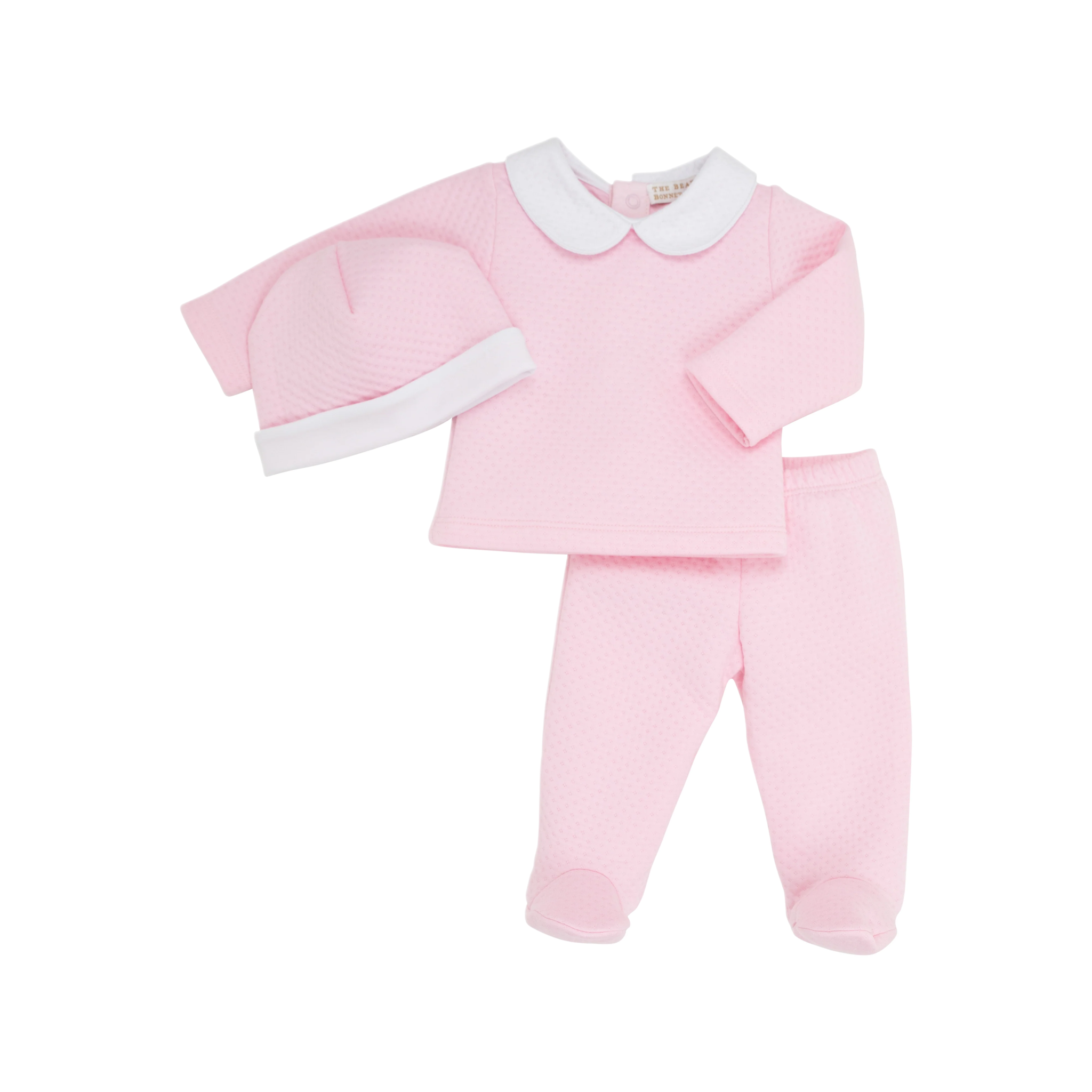 TBBC Harts Hold Me Set - Palm Beach Pink - Bibs and Kids Boutique