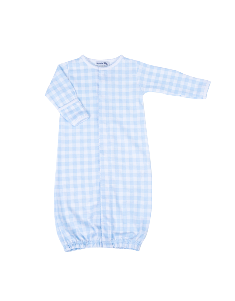 Magnolia Baby Blue Baby Checks Converter - Bibs and Kids Boutique