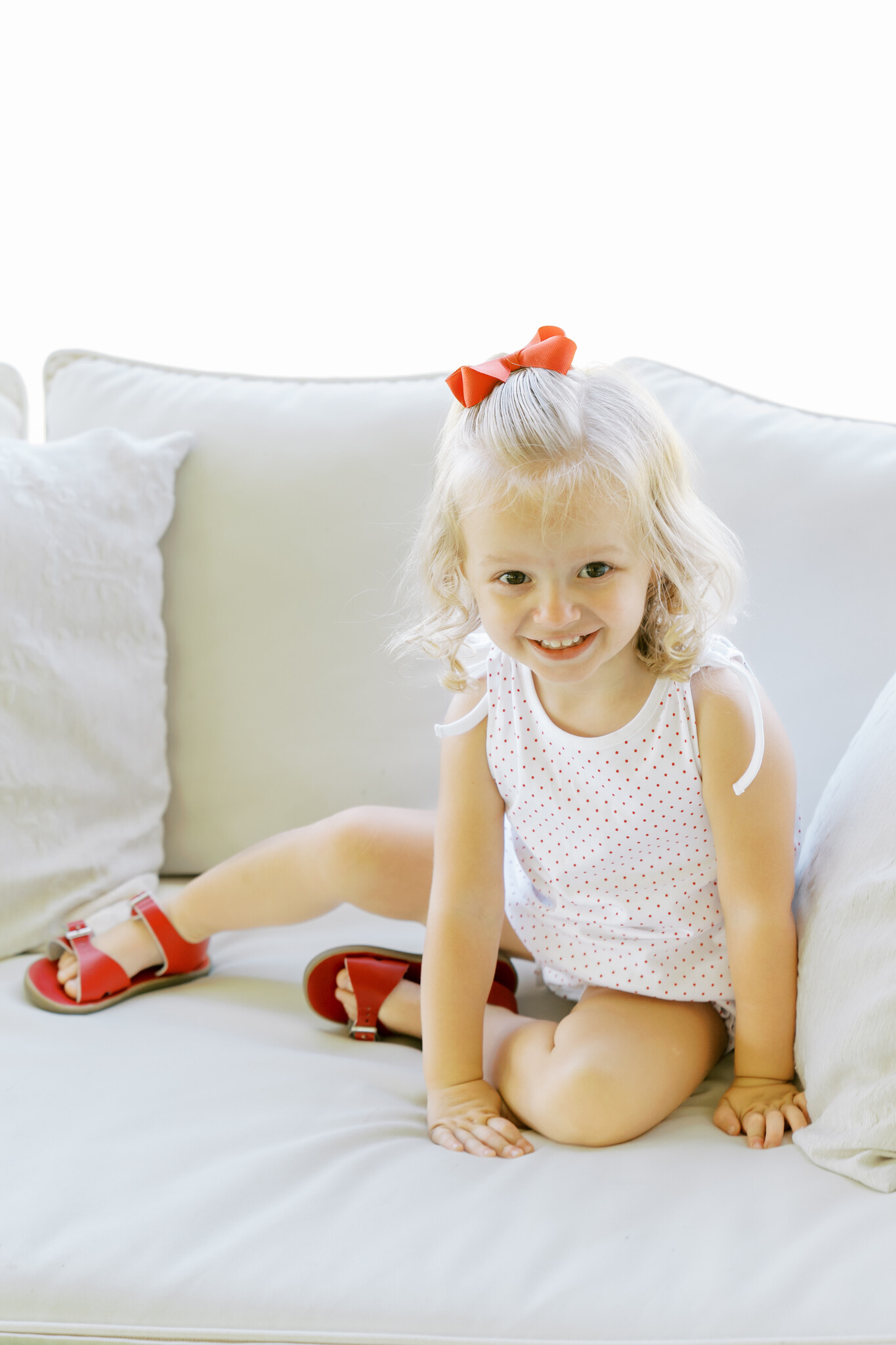 The Proper Peony Dottie Girl Bubble - Bibs and Kids Boutique