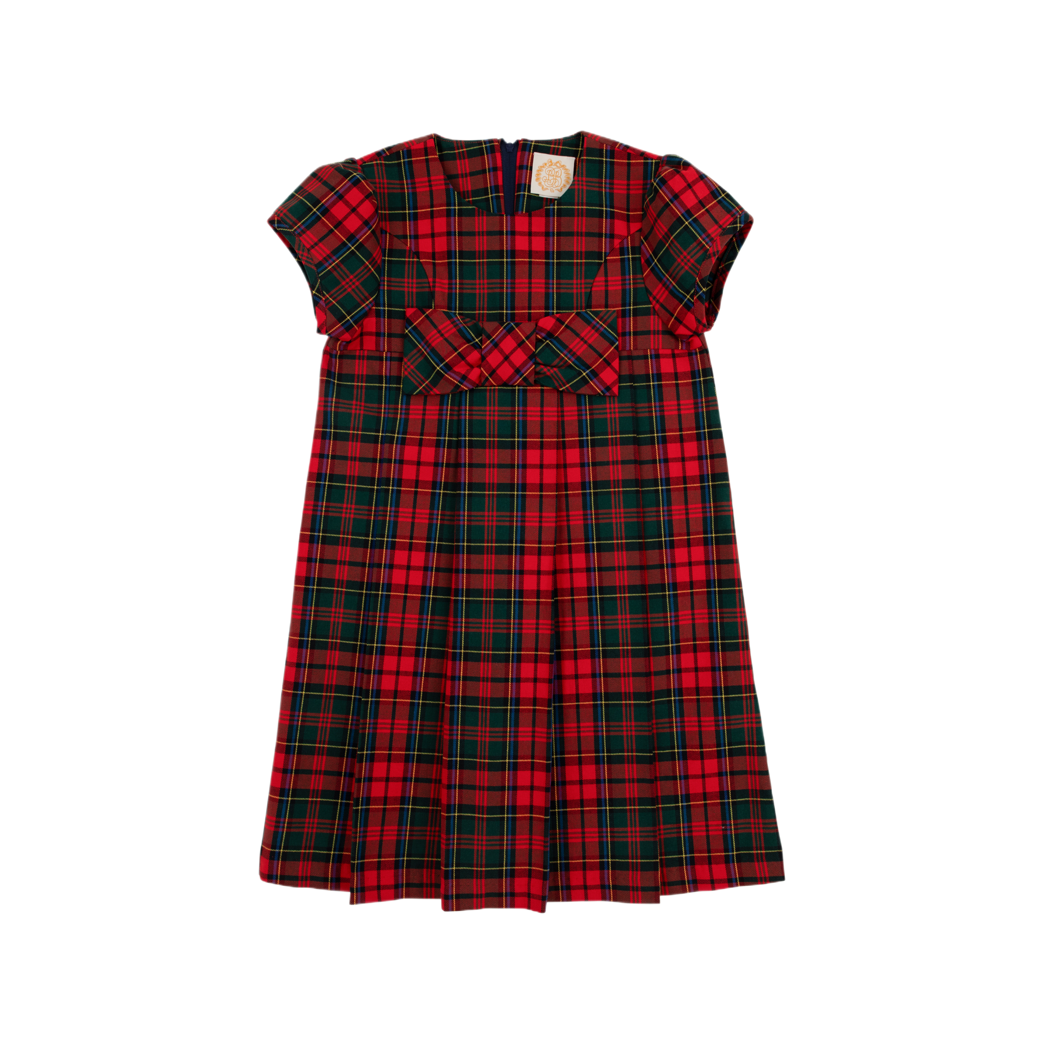 TBBC Darcy Dress - Paces Mill Plaid - Bibs and Kids Boutique