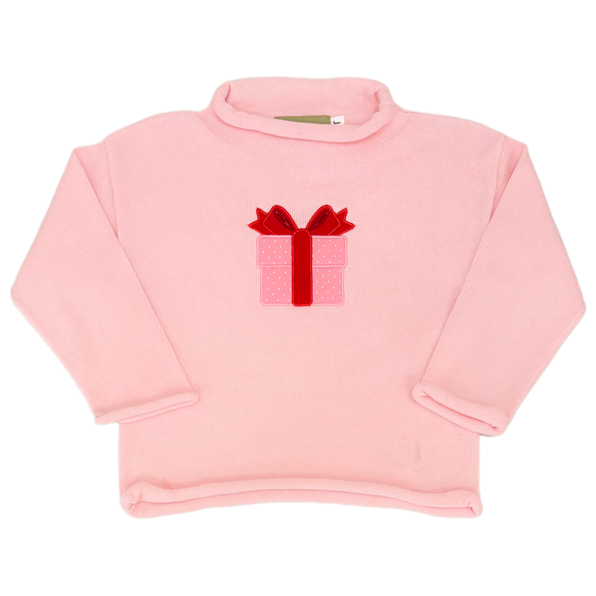 Luigi Present Rolled Neck Sweater - Bibs and Kids Boutique