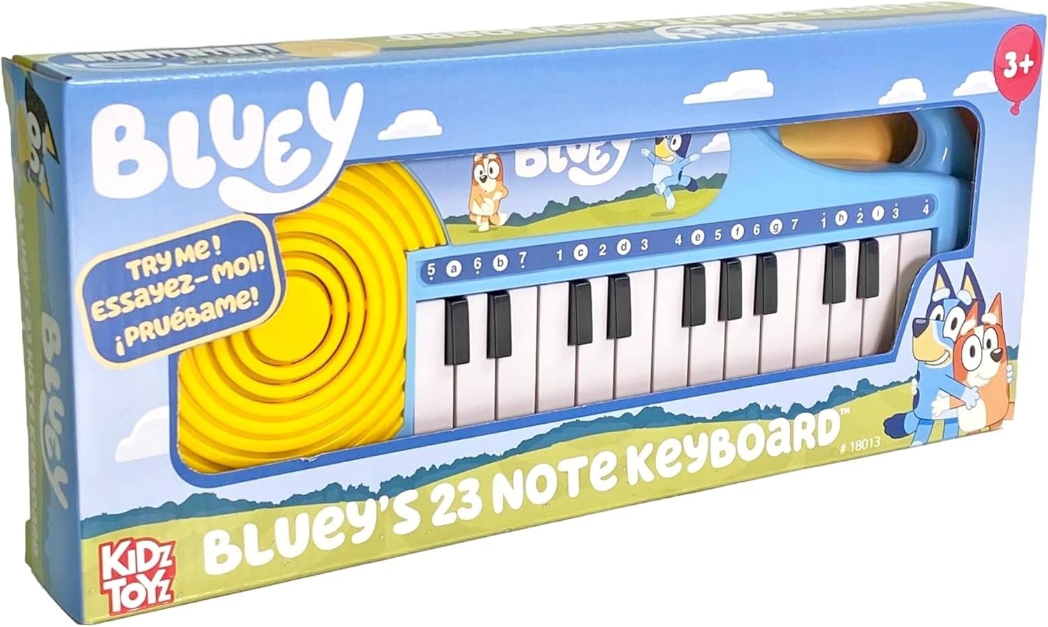 Bluey's 23 Note Keyboard - Bibs and Kids Boutique