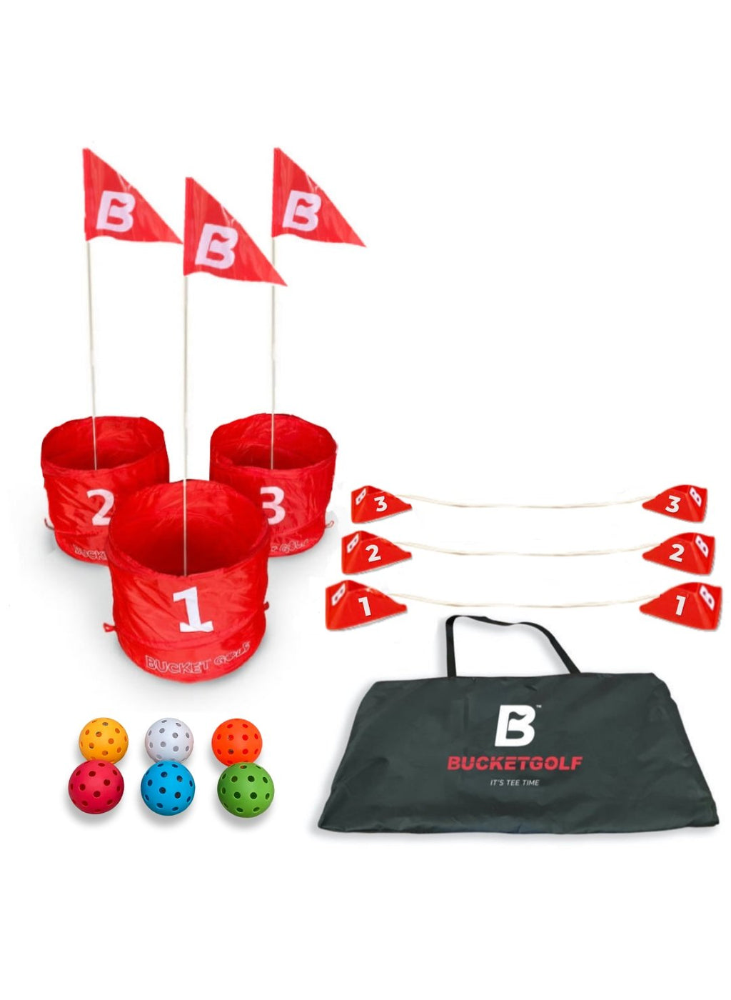 Bucket Golf 3 Hole Set - Escape Sports Inc.