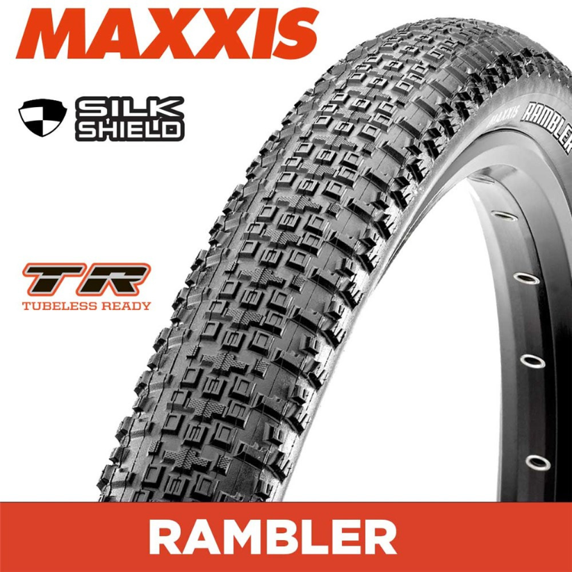 MAXXIS Rambler 700 x 50 Folding 60TPI SilkShield TR - Cyclery Northside