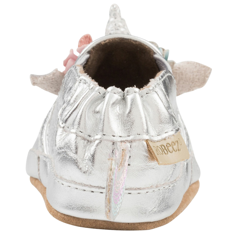 Robeez Soft Soles Uma Silver - Kiddie Kobbler St Laurent