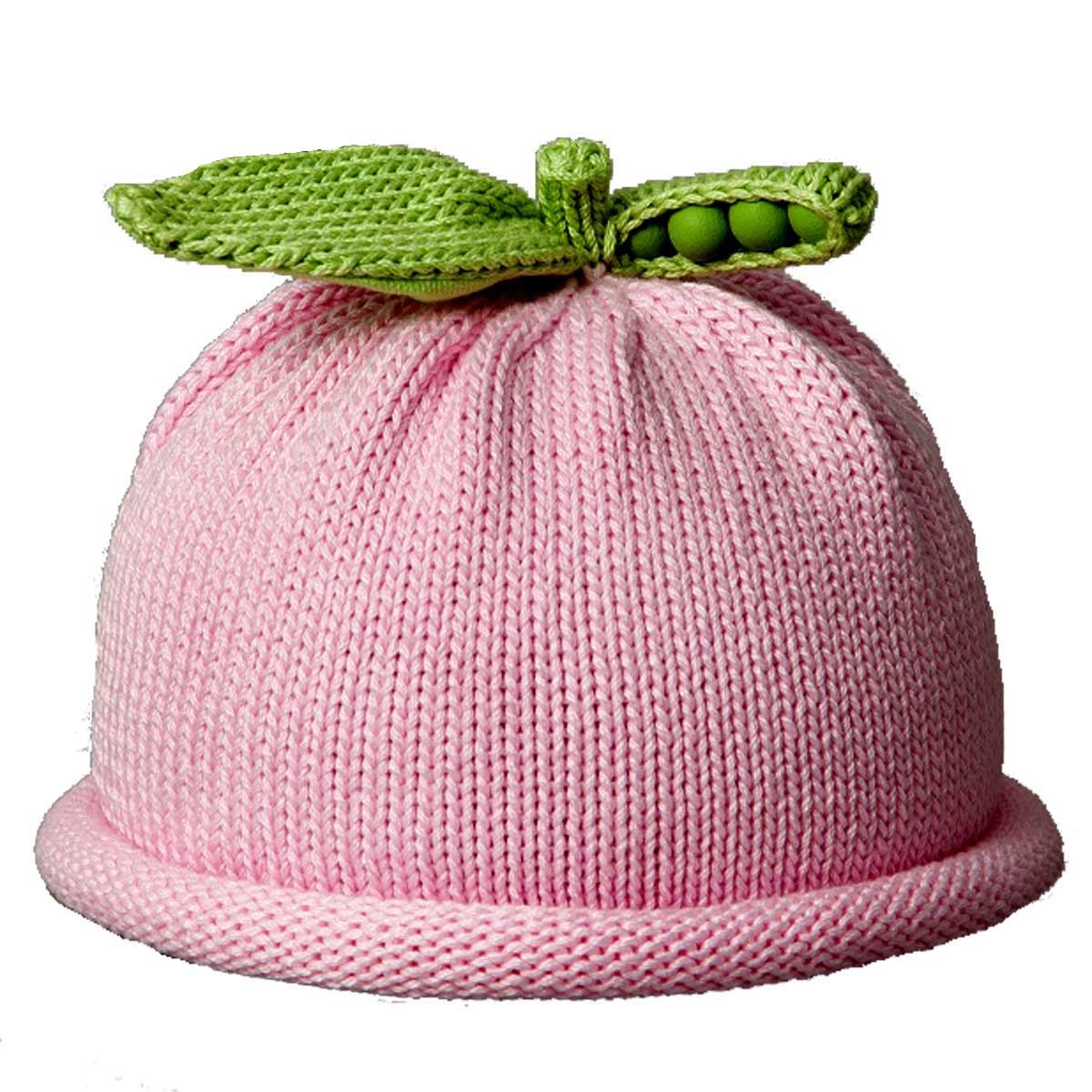 Pea Hat pink - Spoiled Sweet Boutique