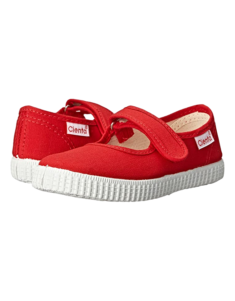 Cienta Mary Jane red - Spoiled Sweet Boutique