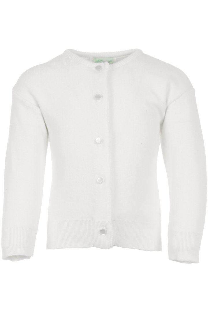 Julius Berger Girl Cardigan White - Spoiled Sweet Boutique