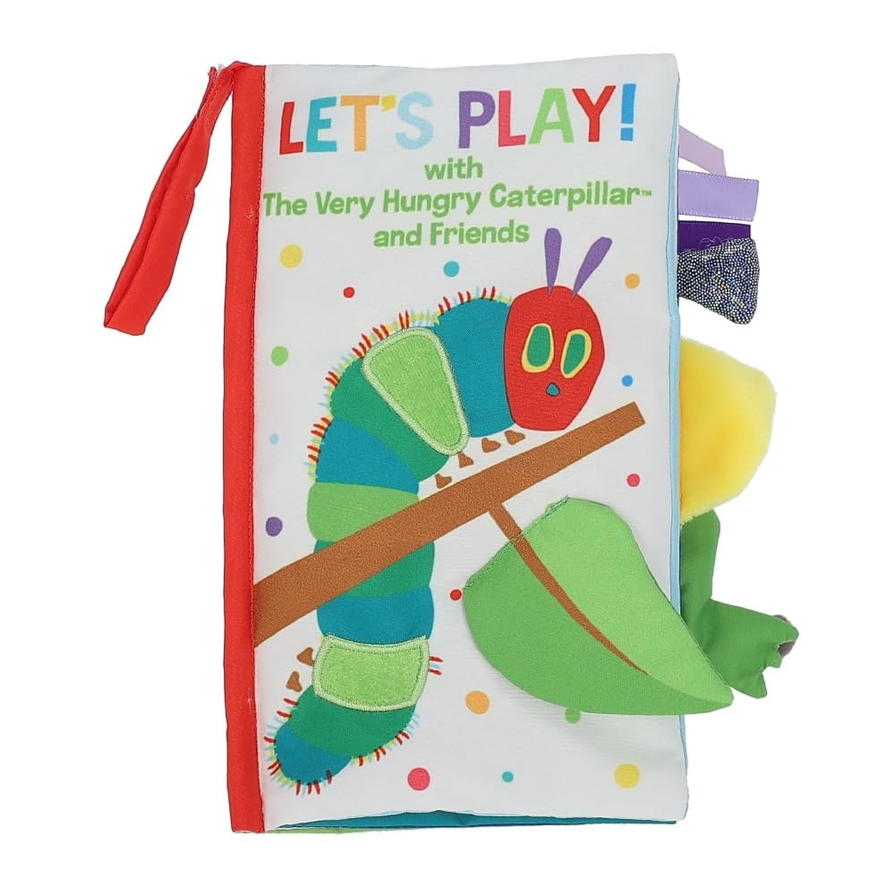 Kids Preferred Very Hungry Caterpillar Deluxe Sensory Soft Book ...