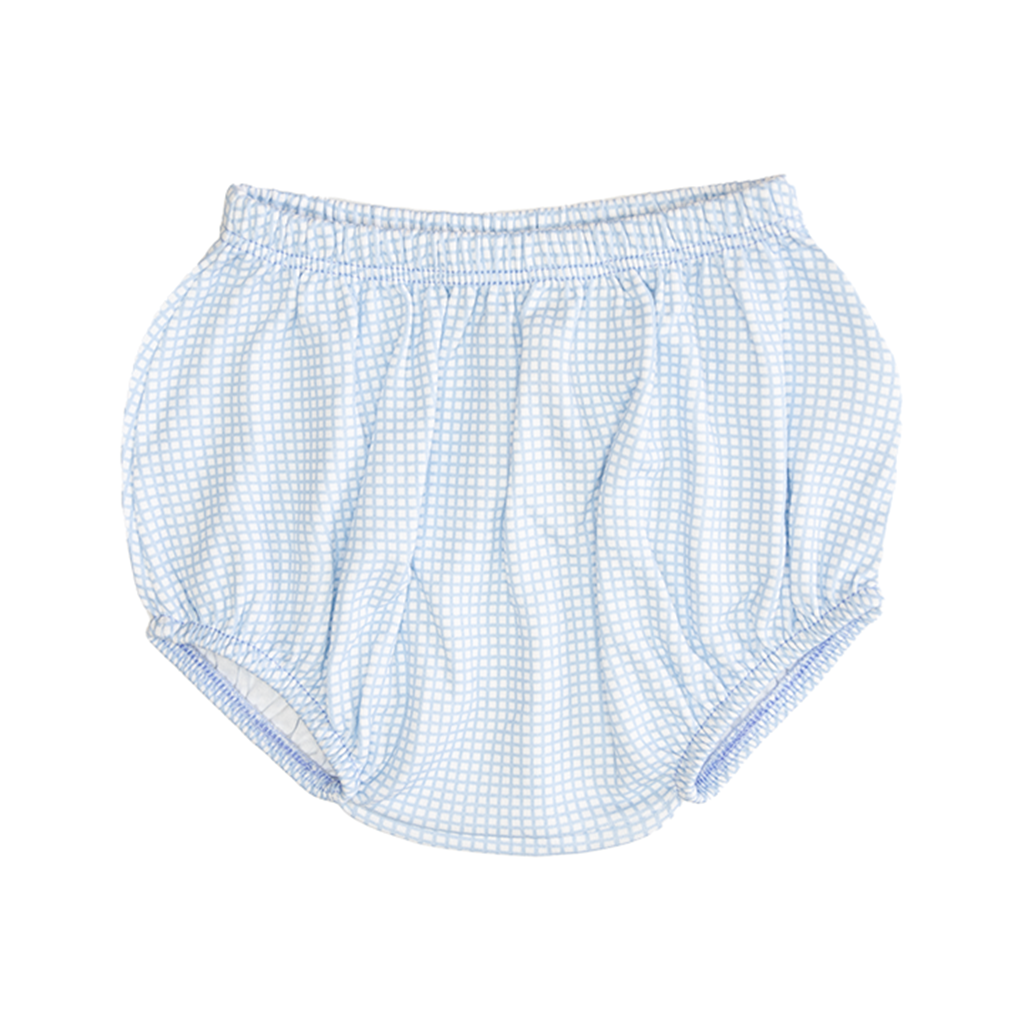Luigi Gingham Diaper Cover Light Blue - Spoiled Sweet Boutique ...
