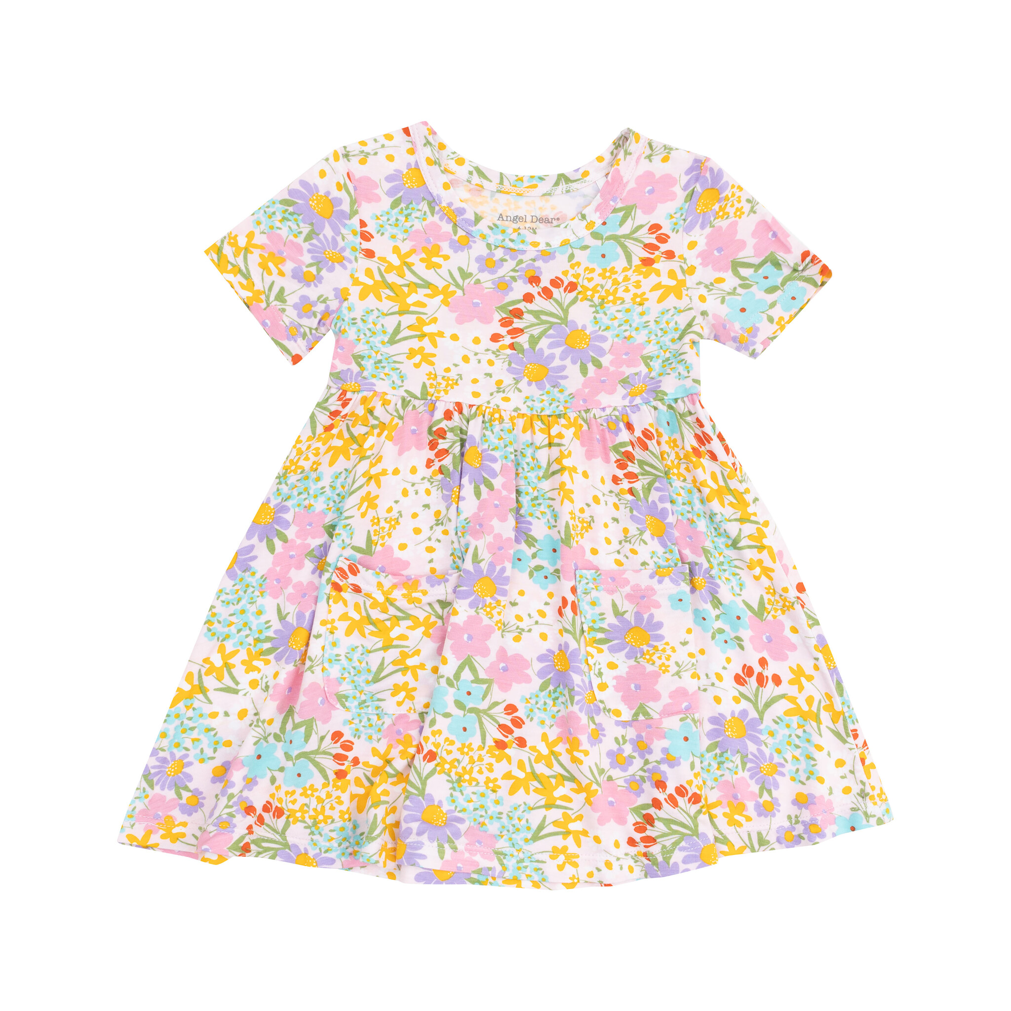 Angel Dear Amelia Floral Twirly Dress - Spoiled Sweet Boutique ...