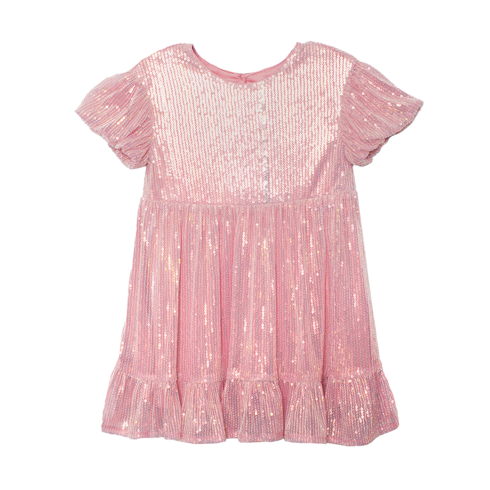 Isobella and Chloe Pink Glitter Glitz Dress - Spoiled Sweet Boutique ...