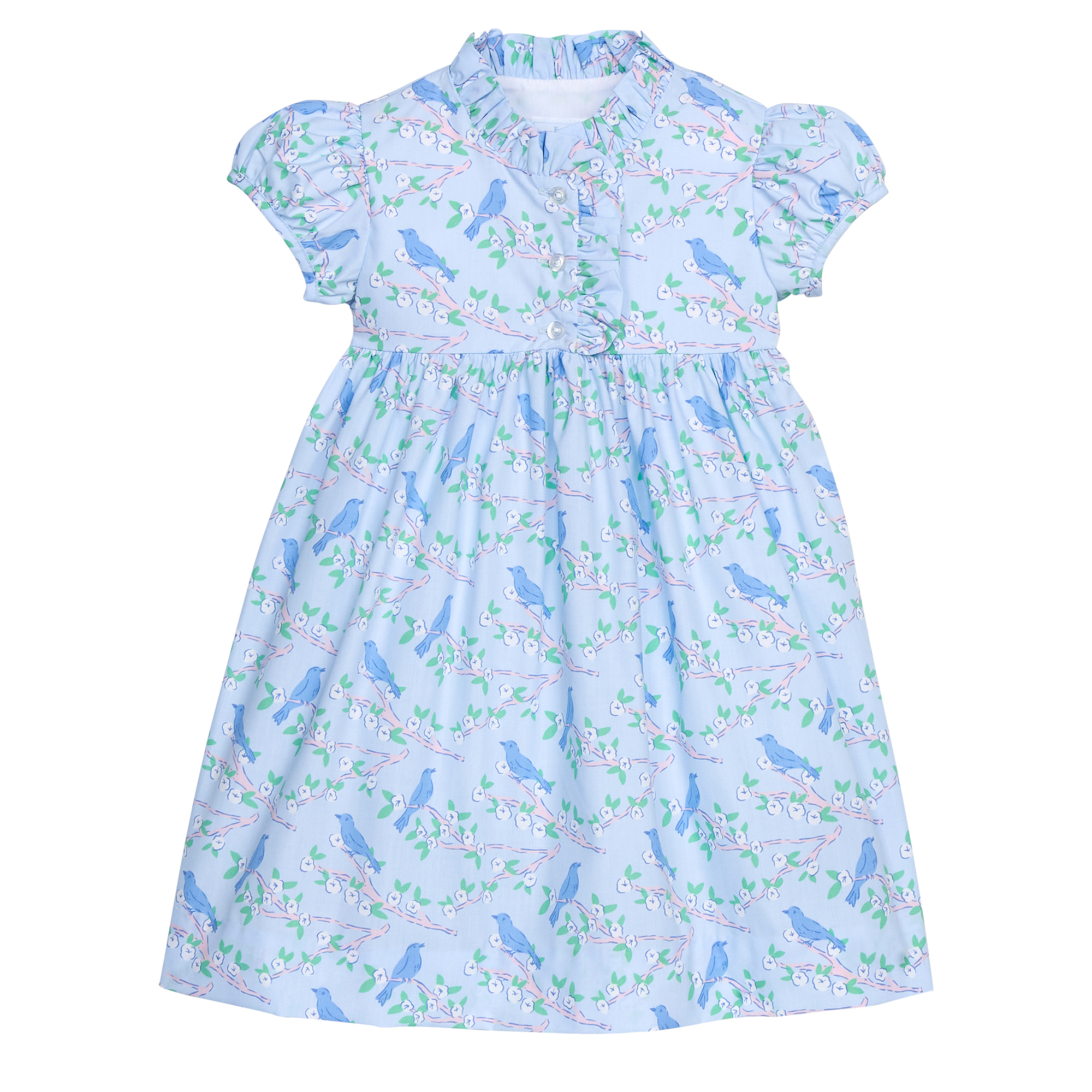 Little English Birdie Dress Cherry Blossoms - Spoiled Sweet Boutique ...