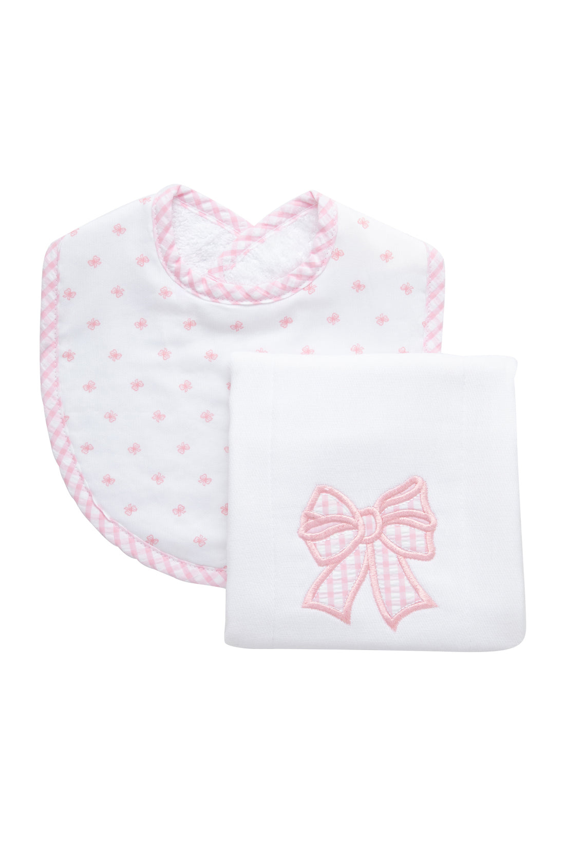 3 Marthas boxed burp/bib set bow - Spoiled Sweet Boutique - Spoiled ...