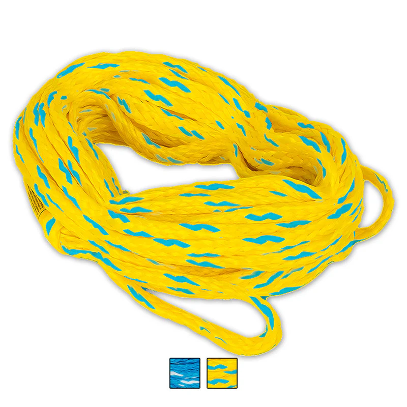 4 Person Tube Rope (4100 lbs.) (Ylw/Cyan) - Sun Sports