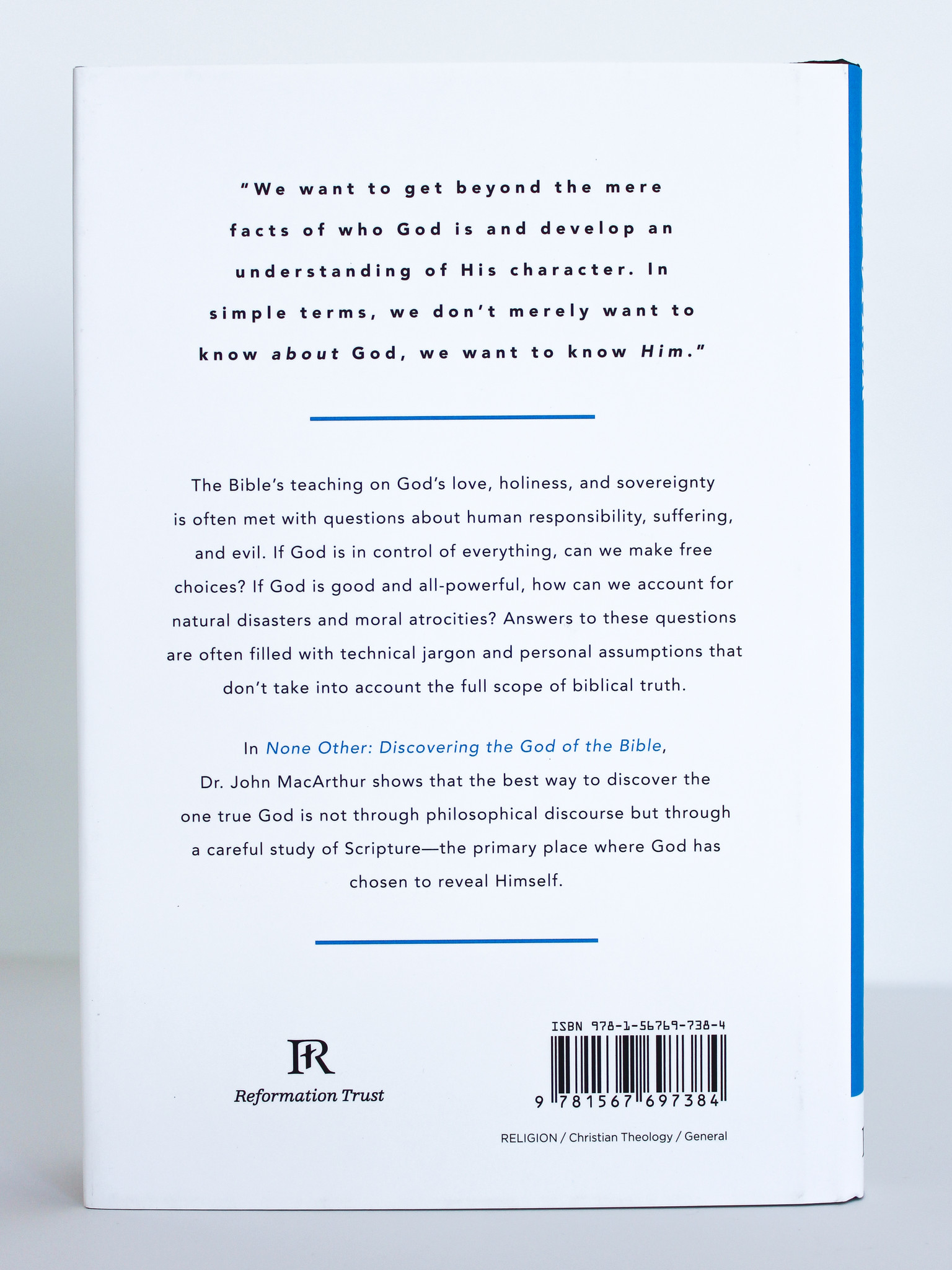 None Other: Discovering the God of the Bible - Grace Books
