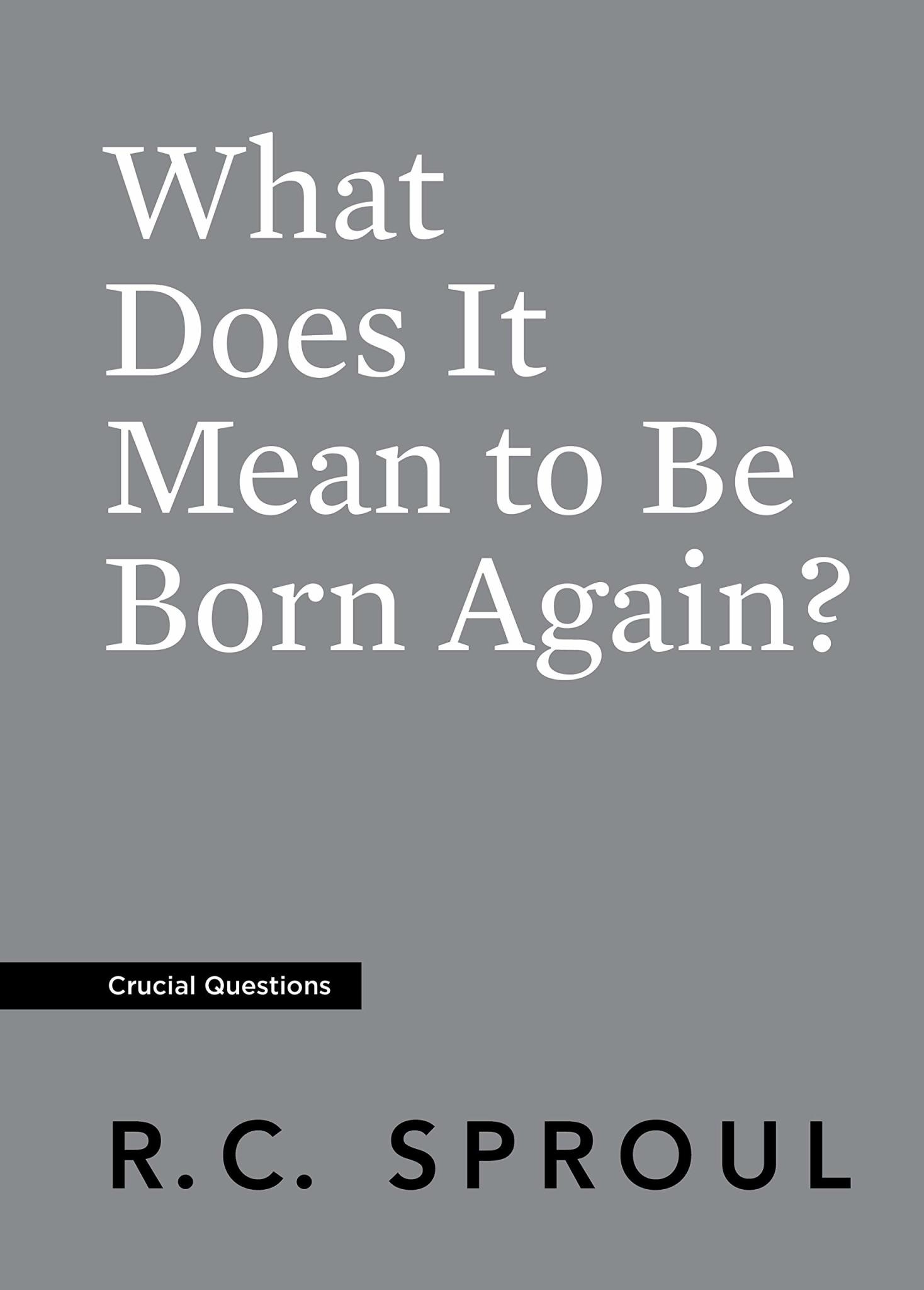 What Does It Mean to Be Born Again? (Crucial Questions) - Grace Books