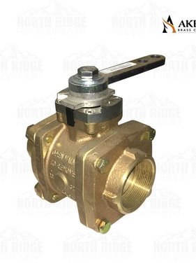 Akron Brass 88250039 Ball Valve with 2.5" Grooved x 2" NPT - North ...