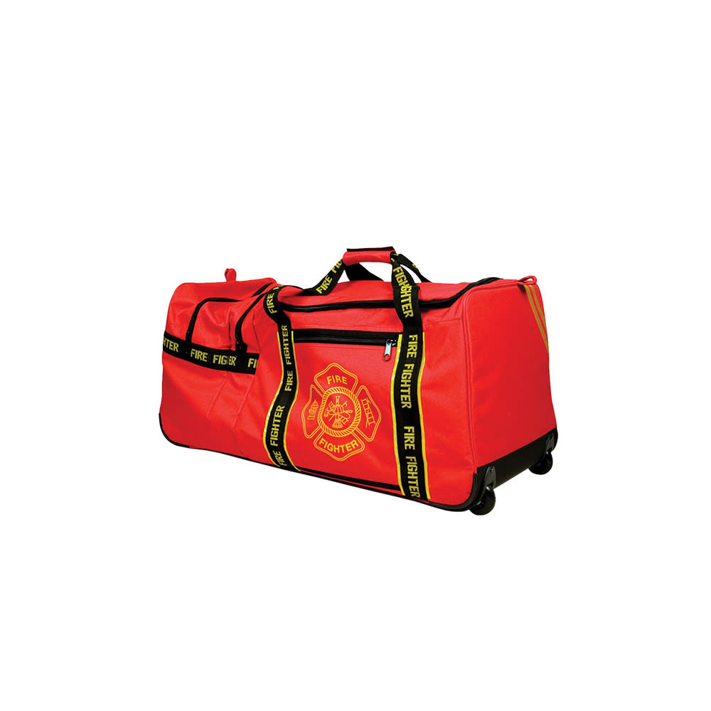 Large 4.5 cu. ft. Fire Gear Bag with Wheels - North Ridge Fire Equipment