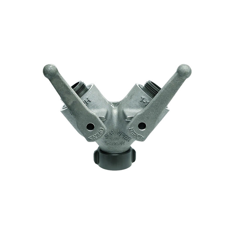 1.5" NH Inlet x (2) 1.5" NH Outlet Gated Wye - North Ridge Fire Equipment