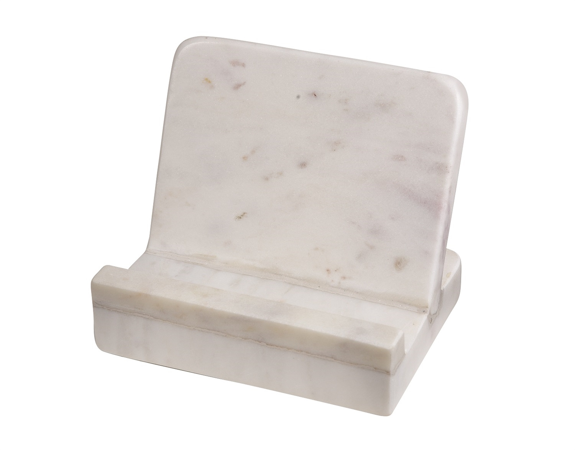 Marble Cook Book Stand Opal White - The Art of Home