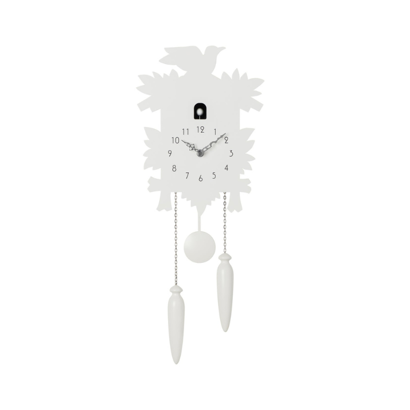 Modern Motion Cuckoo Clock White - The Art of Home