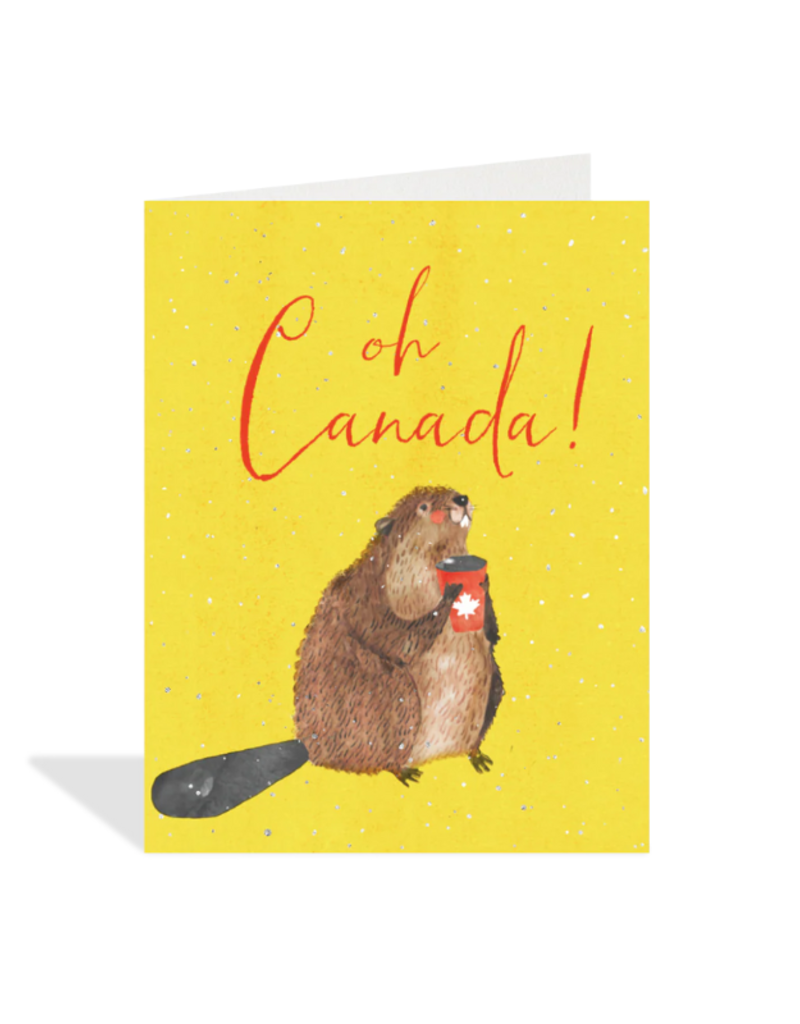 Canada Beaver Card - The Art of Home