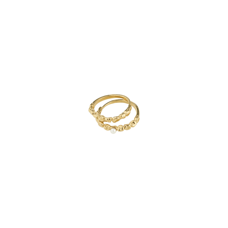 Pilgrim Shift Ring Gold - The Art of Home