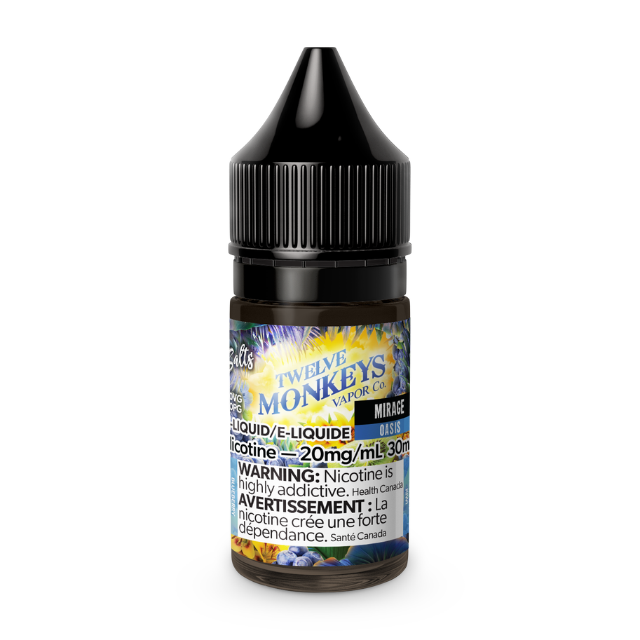 Twelve Monkeys-Salt twelve monkeys salt mirage (30ml/20mg) - Juicy Vape ...