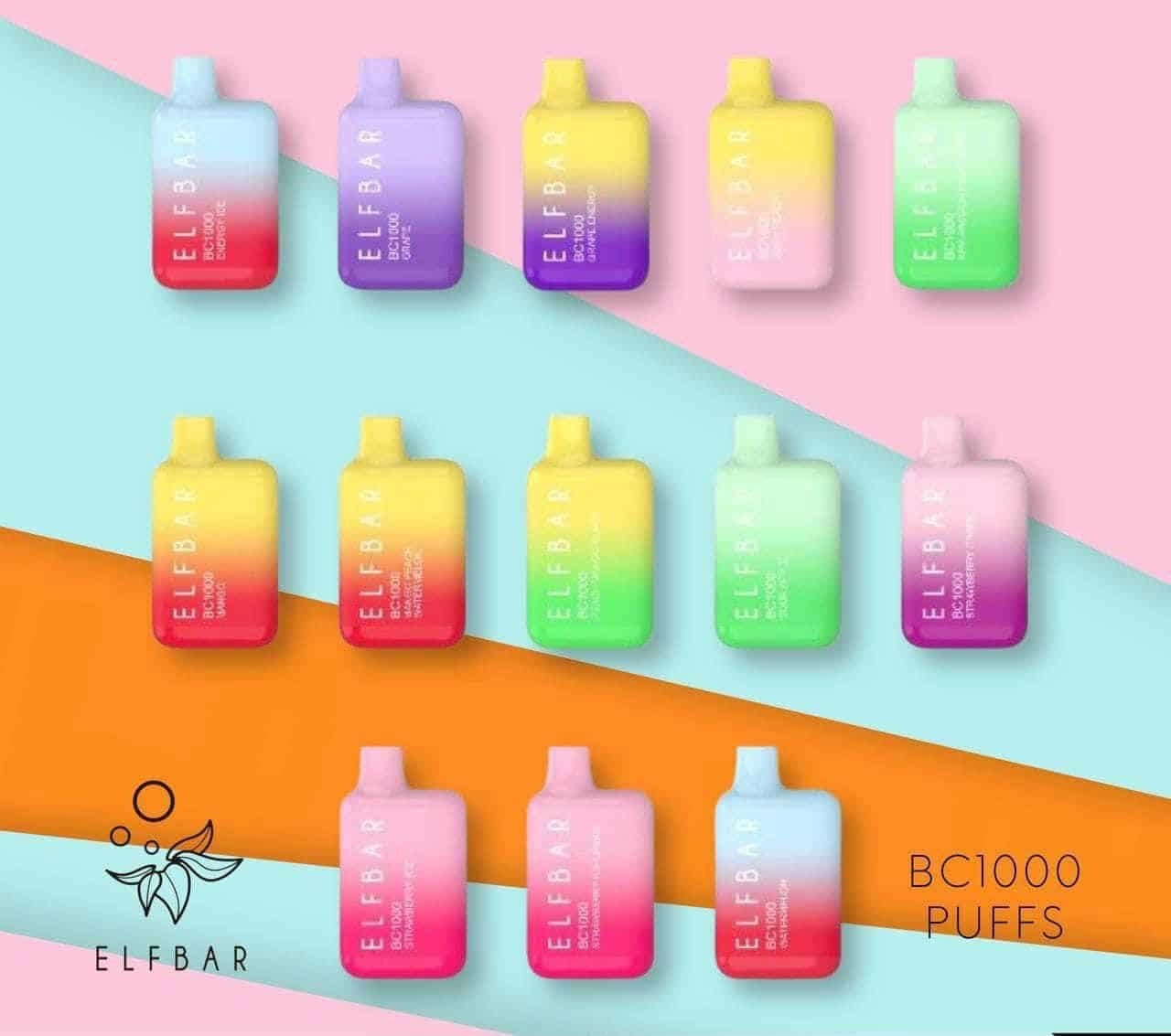 ELF Bar BC1000 Disposable Vape 2ml/ 2% - Juicy Vape Shop