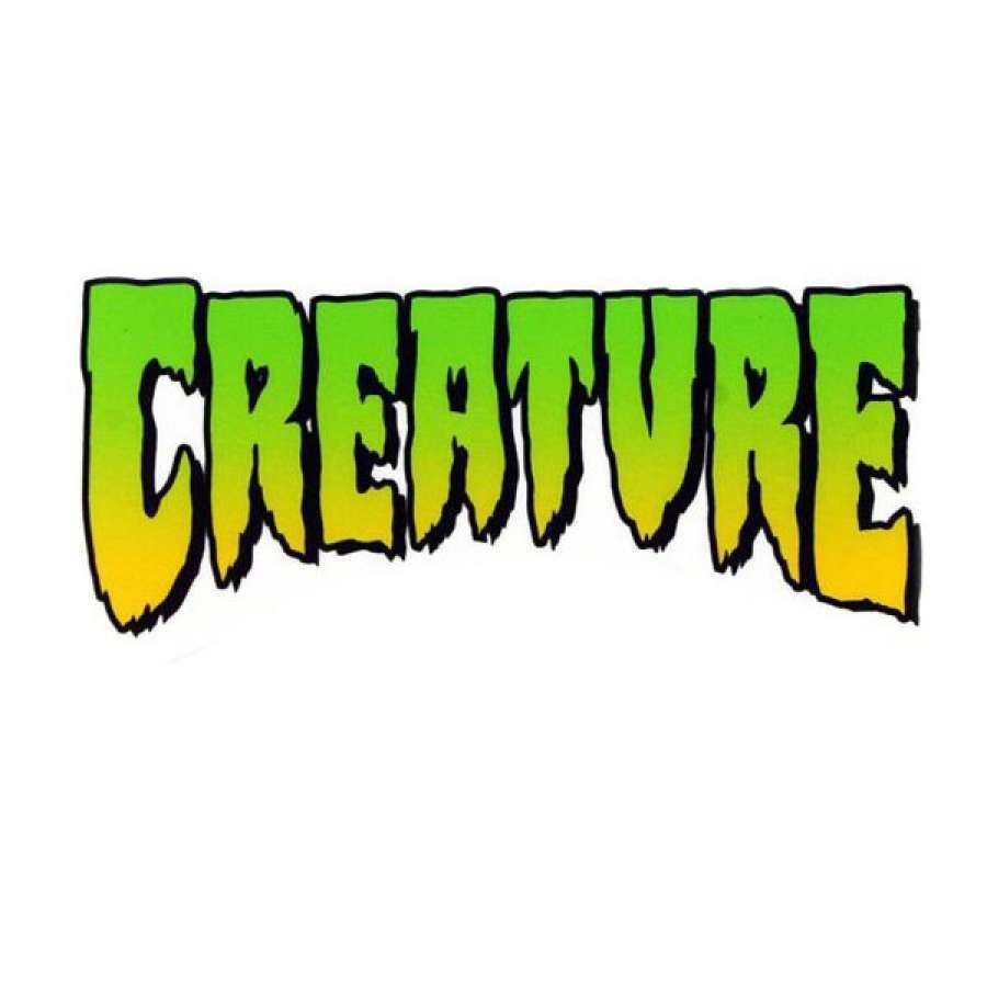 Creature Creature Logo Sticker 2" - Totally Spoke'd